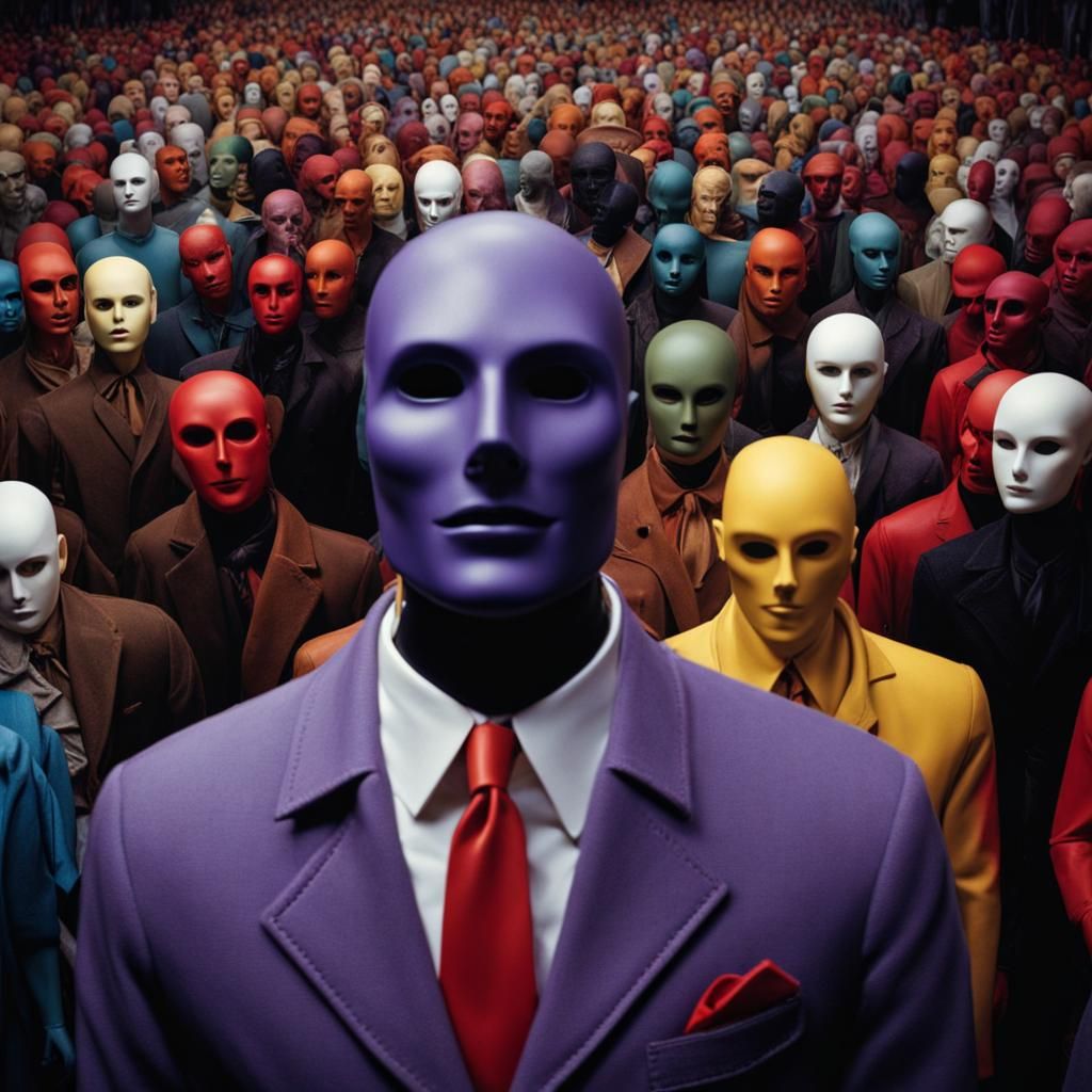 The Uncanny Mob - AI Generated Artwork - NightCafe Creator