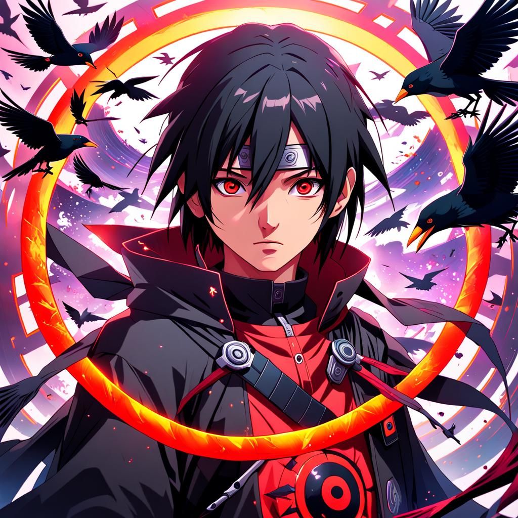 Uchiha Sarda - AI Generated Artwork - NightCafe Creator