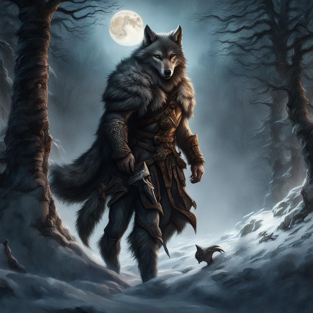 the Hunter. He is god of the hunt, the beasts, the snow, the moon, the ...
