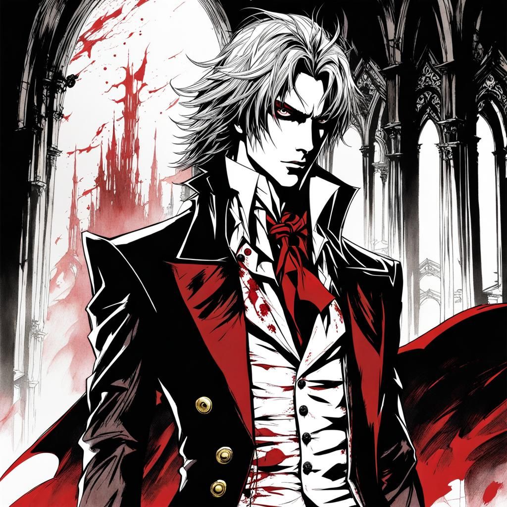 Lestat the Vampire Prince - AI Generated Artwork - NightCafe Creator
