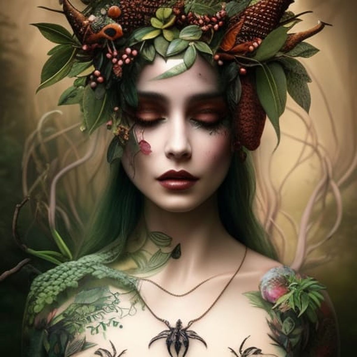 Forest nymph - AI Generated Artwork - NightCafe Creator