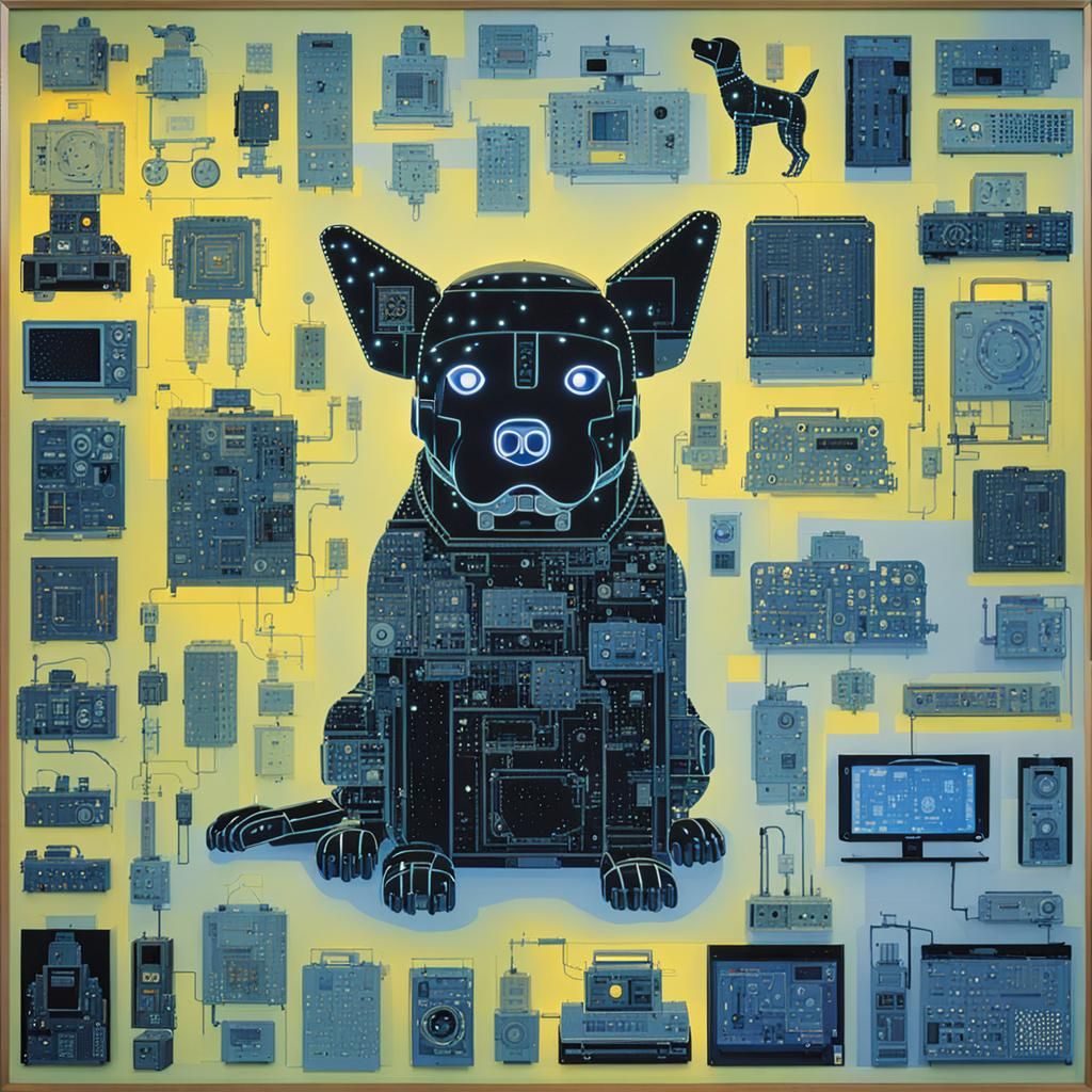 Cyber Pet Dog DIY Assembly Kit 🐕‍🦺 - AI Generated Artwork - NightCafe ...