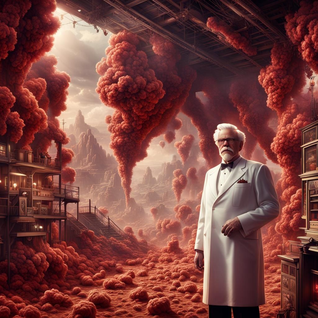colonel sanders - AI Generated Artwork - NightCafe Creator