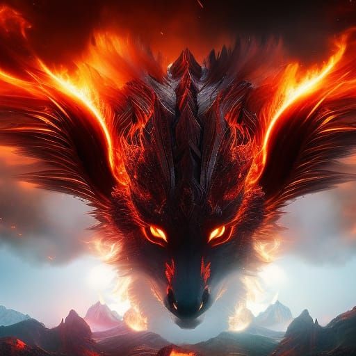 Vermithrax - AI Generated Artwork - NightCafe Creator