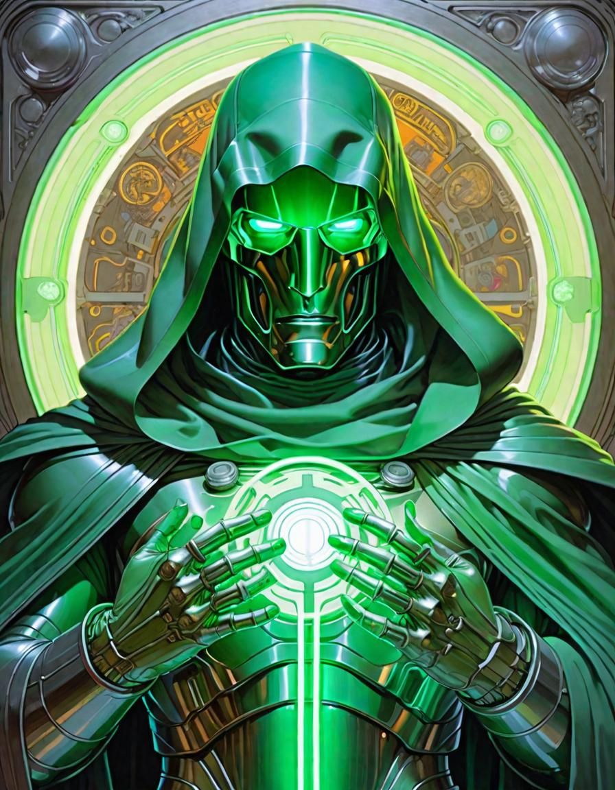 Dr. Doom - AI Generated Artwork - NightCafe Creator