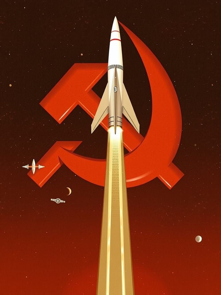 Create a futuristic, sci-fi-inspired image that blends elements of ...