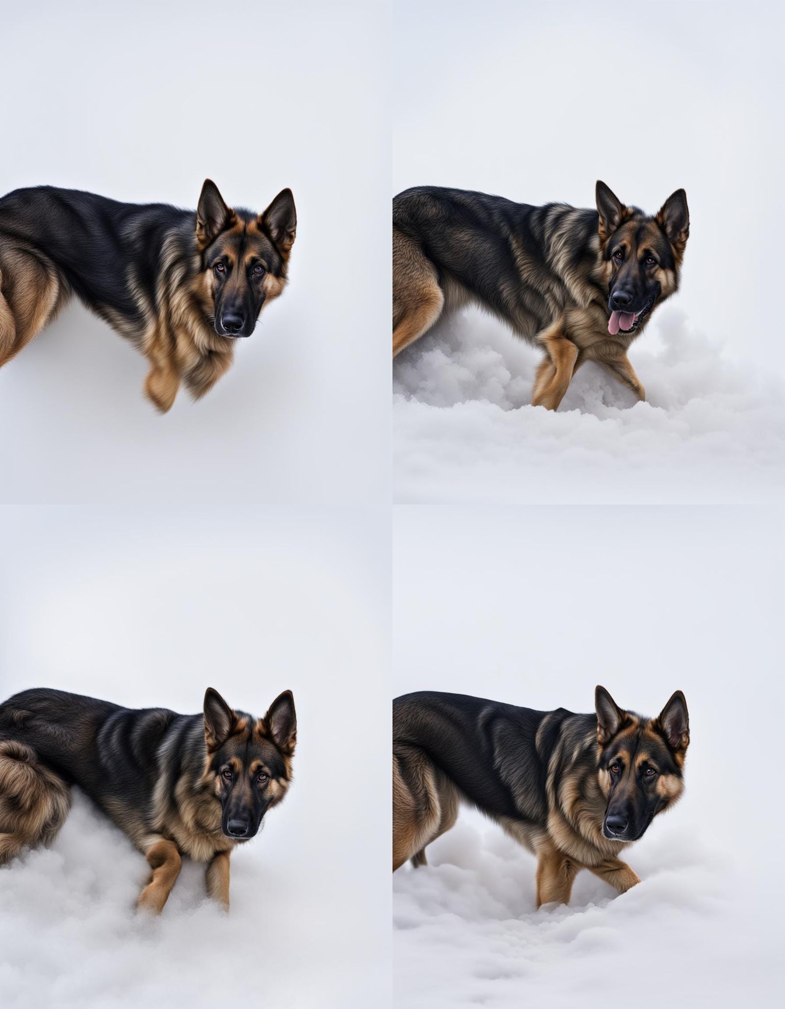 German shepard dog, intricate details, HDR, beautifully shot ...