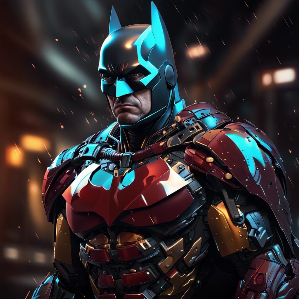 Iron Bat III - AI Generated Artwork - NightCafe Creator