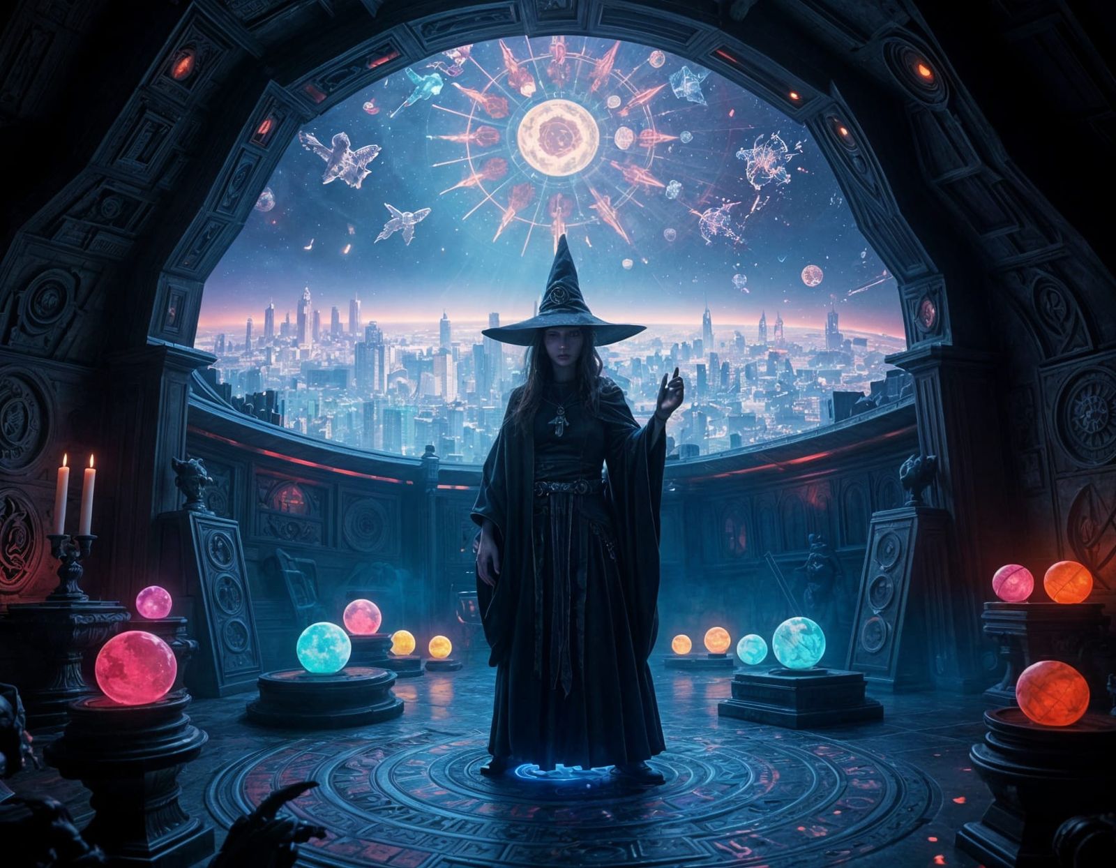 Sci Fi Ritual Temple - Epic Sci-Fi Temple Ritual in Cinemati...