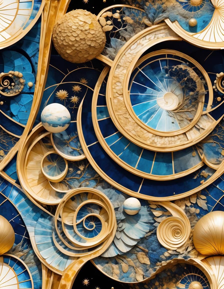 Intricate Swirls - AI Generated Artwork - NightCafe Creator