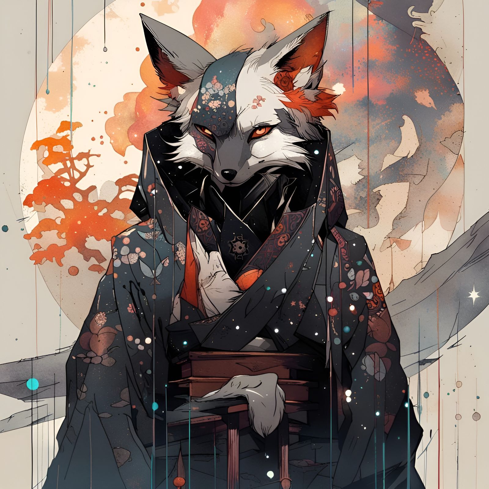 Shapeshifter Fox - AI Generated Artwork - NightCafe Creator