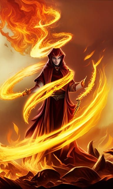 Ignatius Fireborne (Magic The Gathering Inspired Character) - AI ...