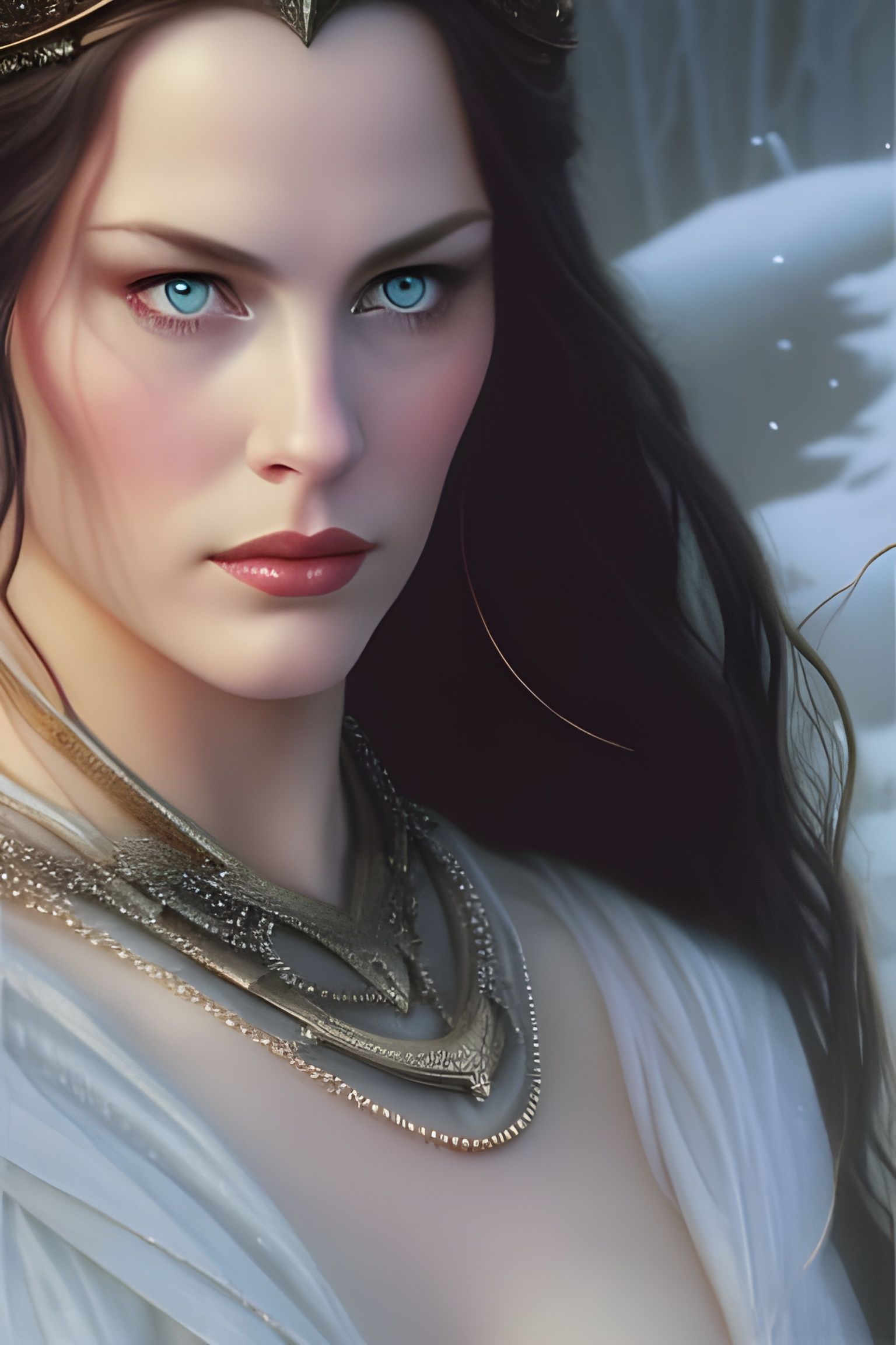 Arwen - elven Queen of the Reunited Kingdom - AI Generated Artwork ...