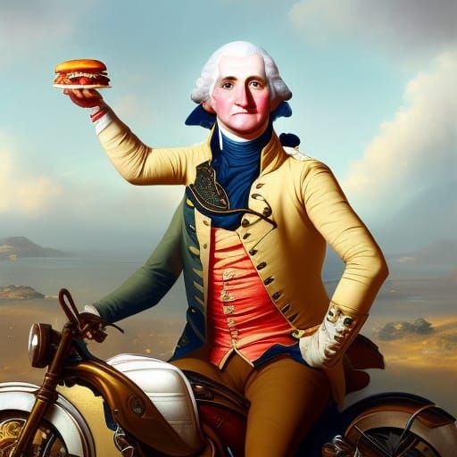 our first president - AI Generated Artwork - NightCafe Creator