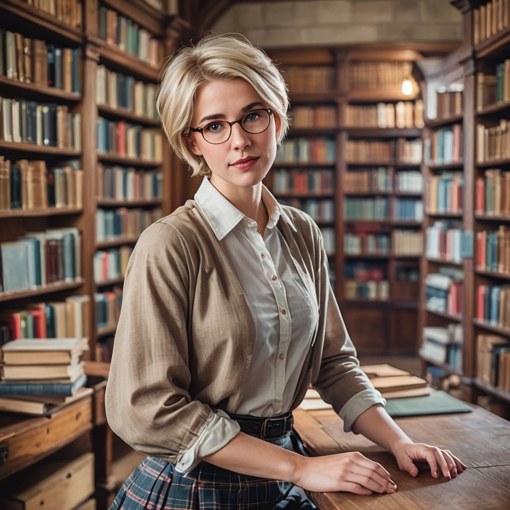 Librarian 2 - AI Generated Artwork - NightCafe Creator