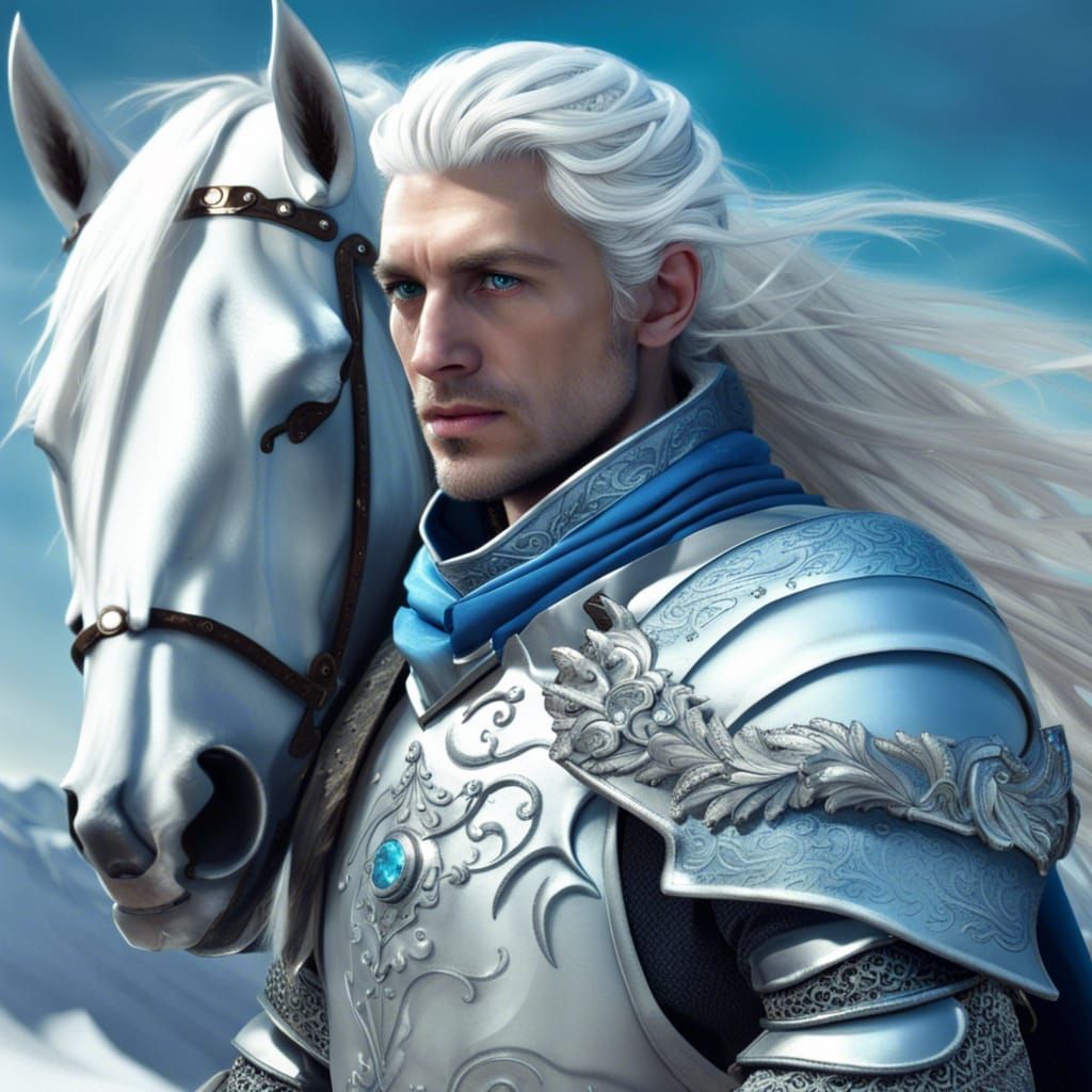 silver knight sergeant - AI Generated Artwork - NightCafe Creator