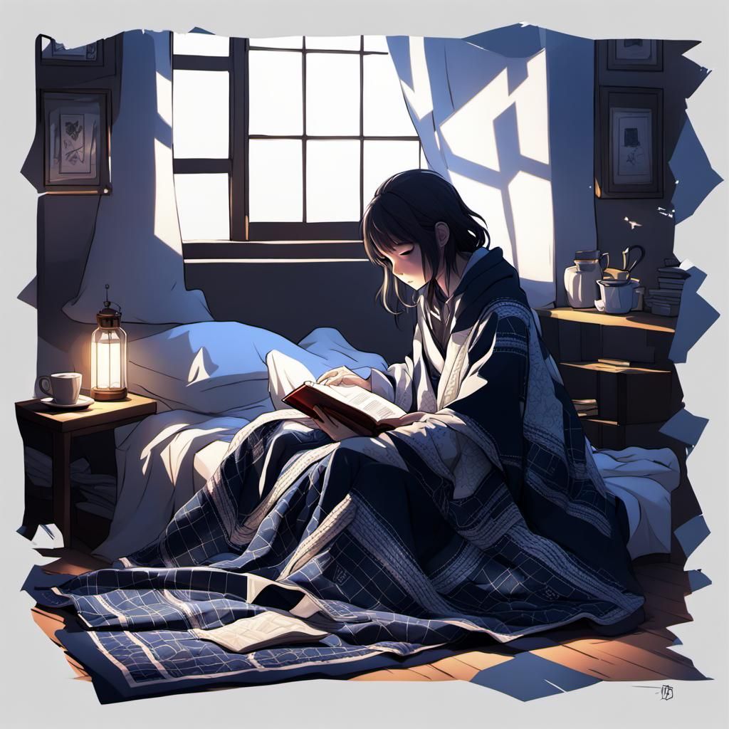 Just one more page... - AI Generated Artwork - NightCafe Creator