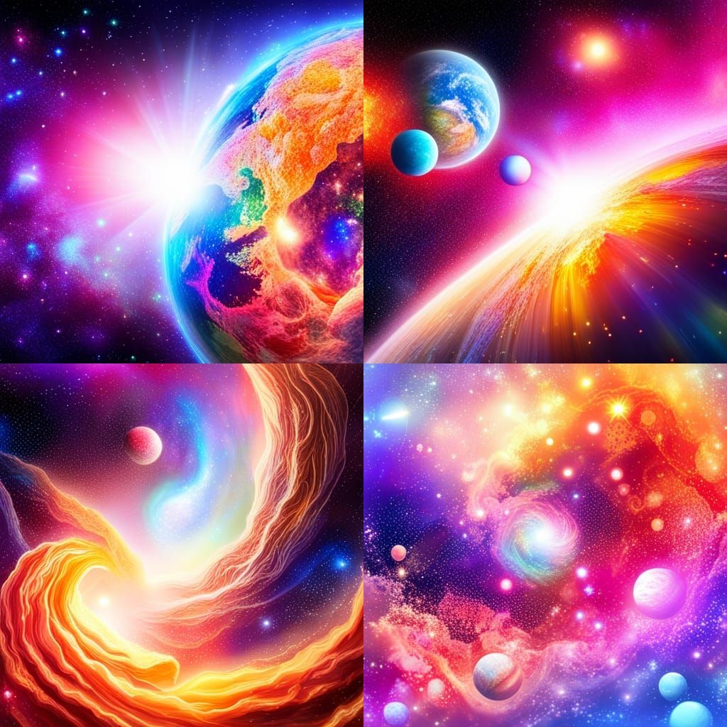 The Cosmos - AI Generated Artwork - NightCafe Creator