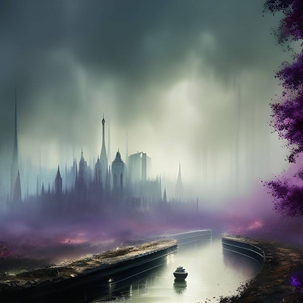 as it all begins to fade - AI Generated Artwork - NightCafe Creator