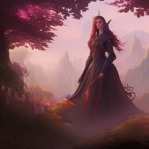 Princess Mirielle - AI Generated Artwork - NightCafe Creator