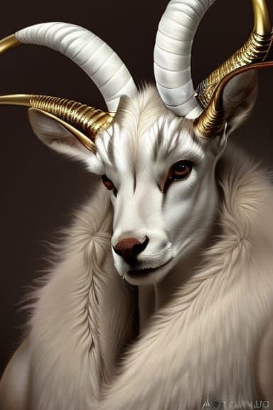 Agathion, Cervapral - AI Generated Artwork - NightCafe Creator