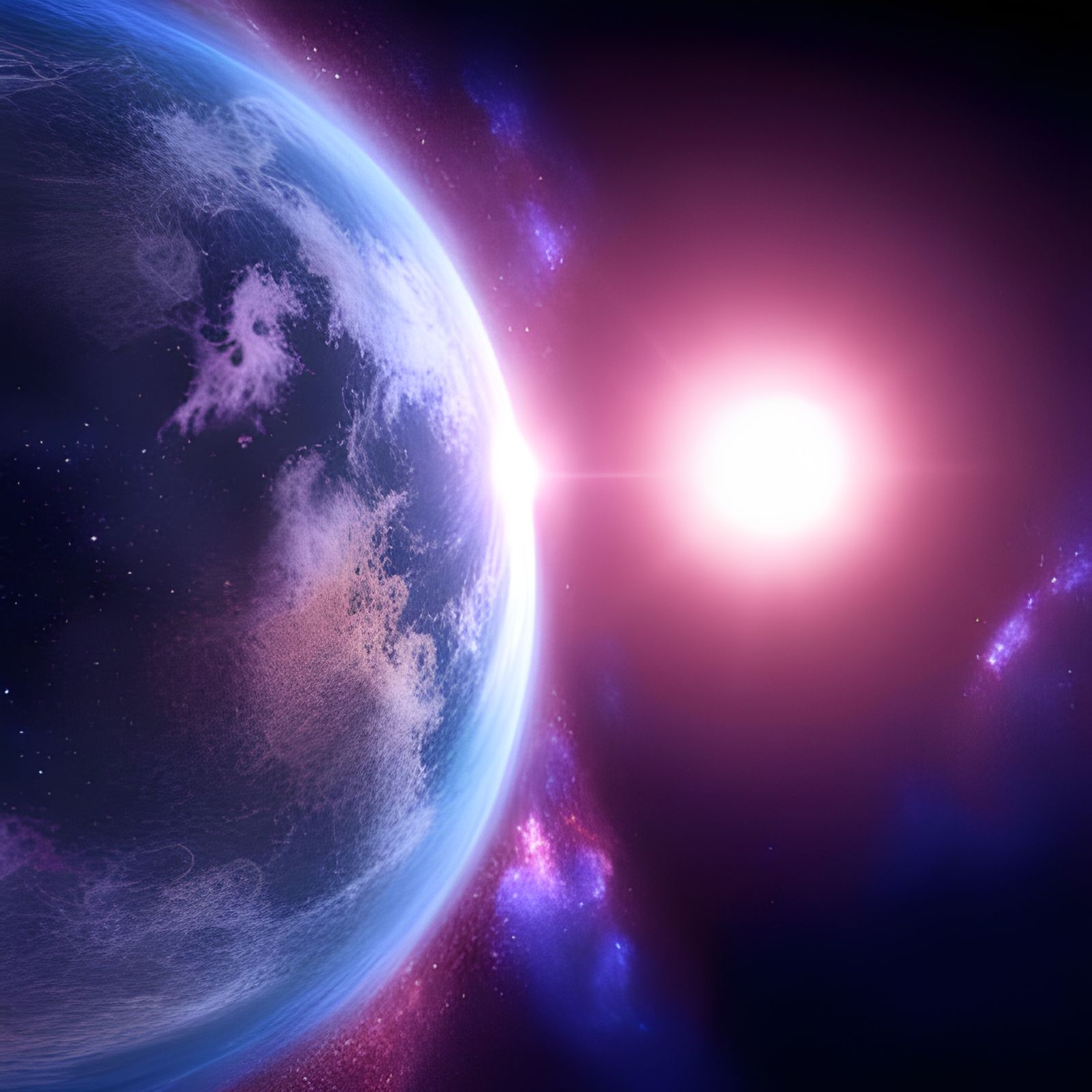 Earth planet - AI Generated Artwork - NightCafe Creator