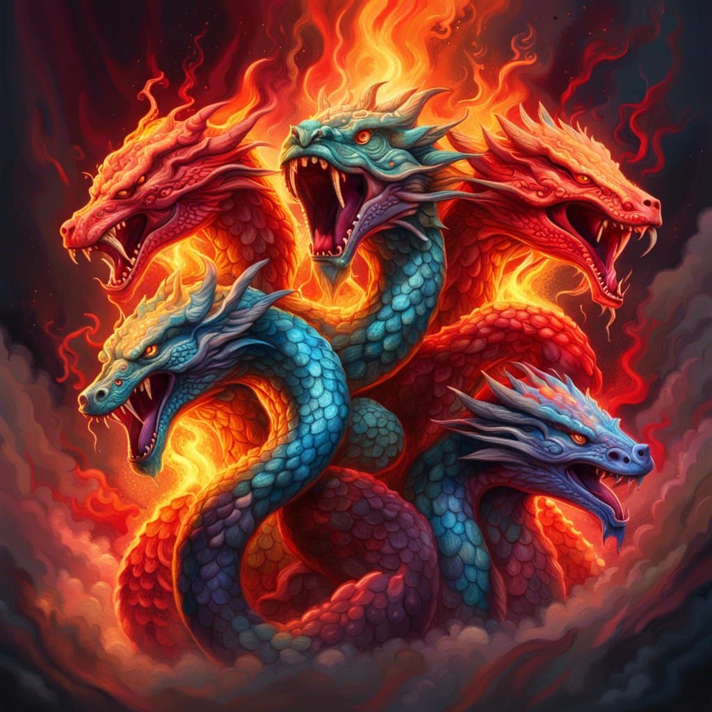 The Hydra - AI Generated Artwork - NightCafe Creator