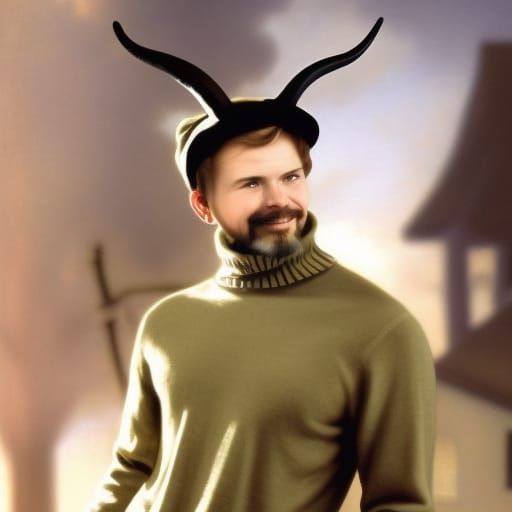 Goatman III - AI Generated Artwork - NightCafe Creator