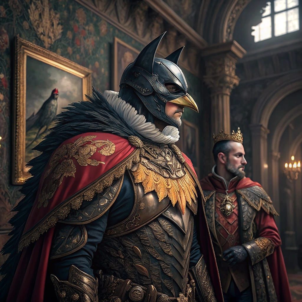 Renaissance Batman and Robin - Renaissance Batman and Robin...