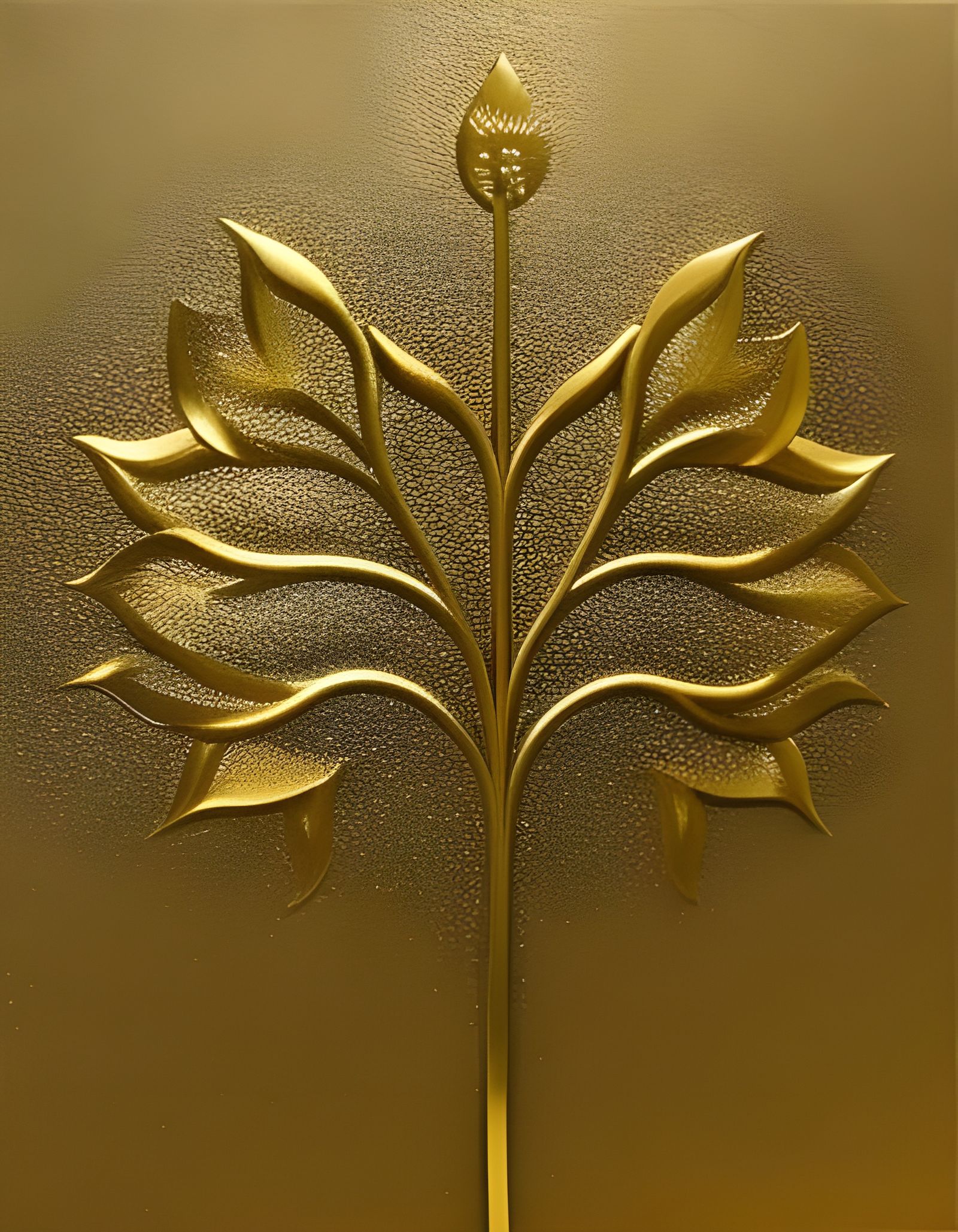 Gold 3D Embossing Bas-Relief - AI Generated Artwork - NightCafe Creator