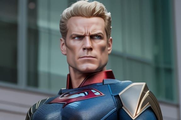 Homelander #3 - Homelander in DC Comics Art Style