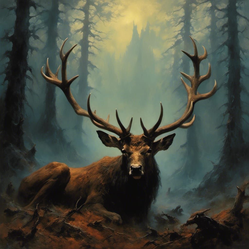 Ancient Beast - AI Generated Artwork - NightCafe Creator