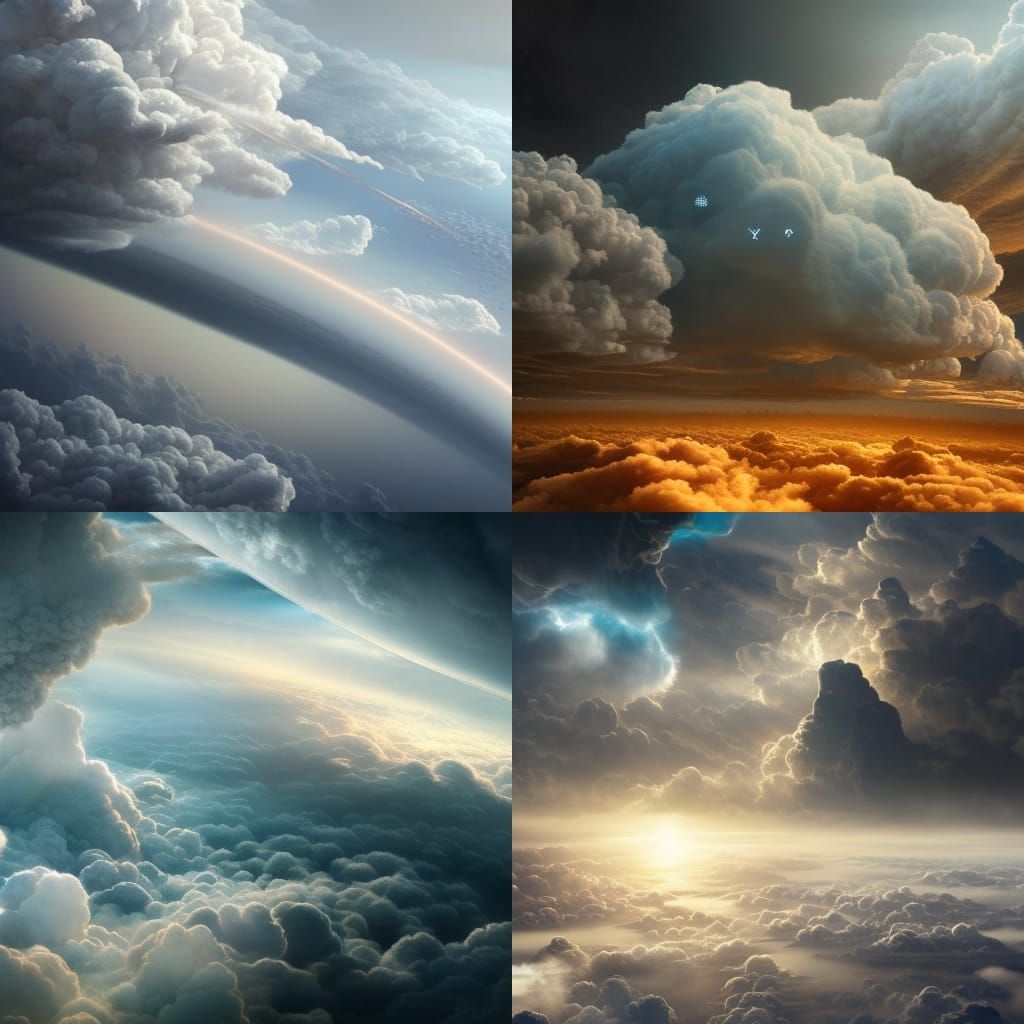 Clouds! - AI Generated Artwork - NightCafe Creator