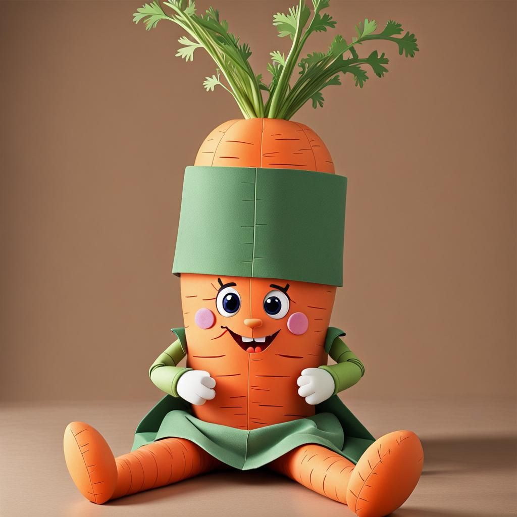 Carrot baby - AI Generated Artwork - NightCafe Creator