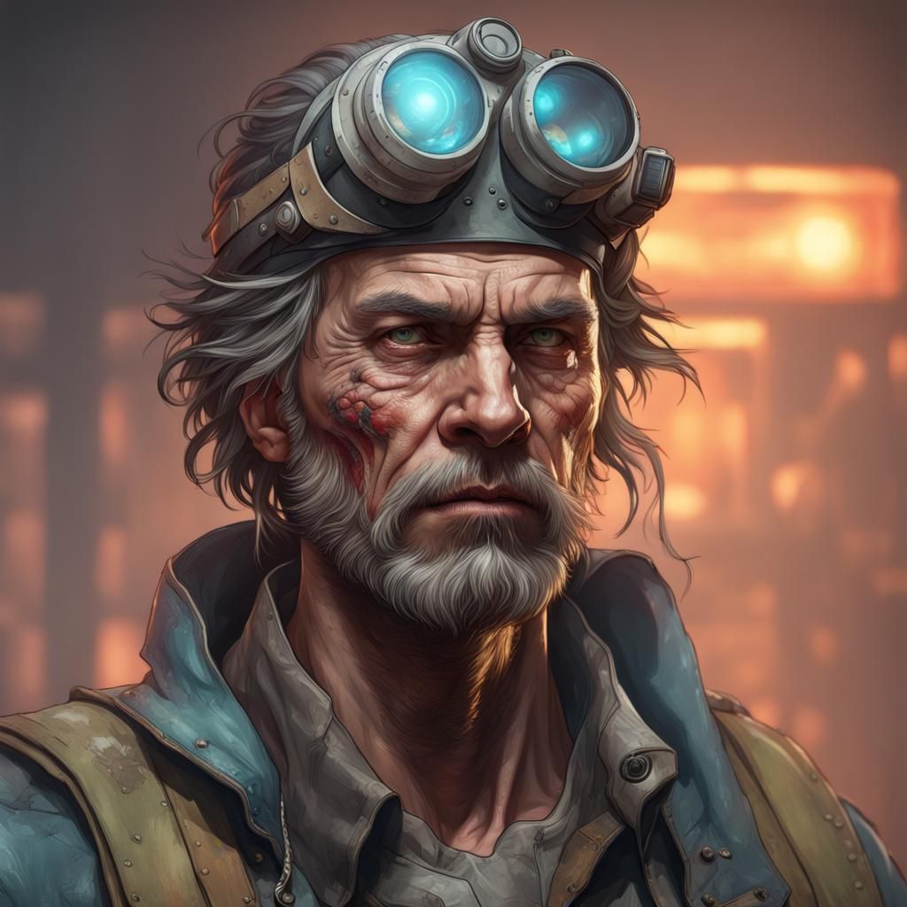 Post Apocalyptic Doctor/Scientist Photo - AI Generated Artwork ...