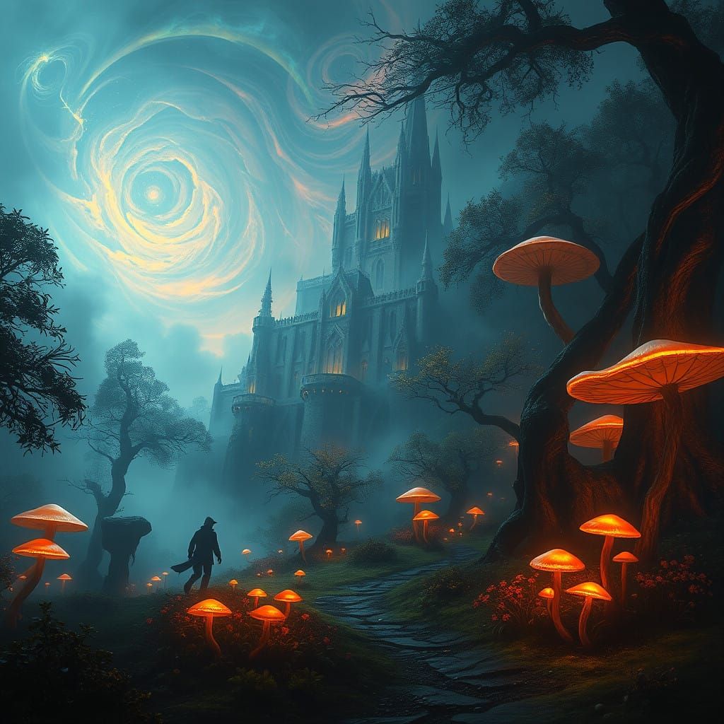 How to escape - Ethereal Escape in a Vibrant Ancient Fores...