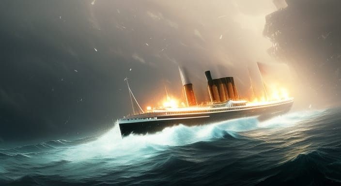 Titanic - AI Generated Artwork - NightCafe Creator