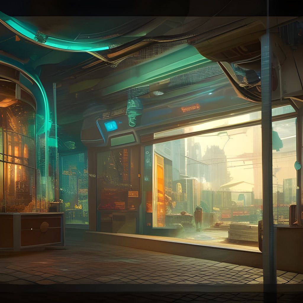 Sci-Fi City. - AI Generated Artwork - NightCafe Creator