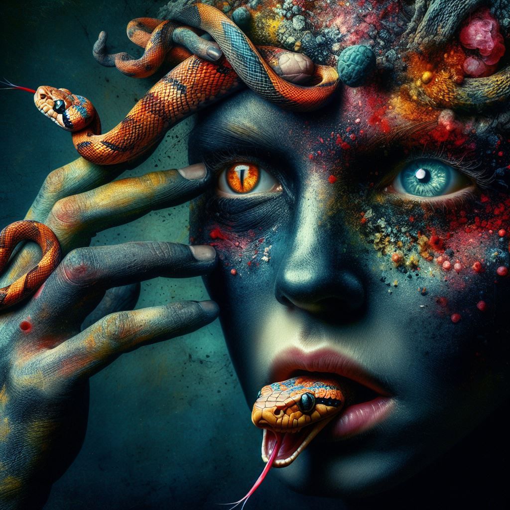 The Phobia Project : Ophidiophobia - AI Generated Artwork - NightCafe ...