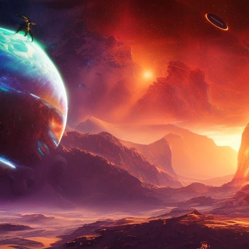 space - AI Generated Artwork - NightCafe Creator