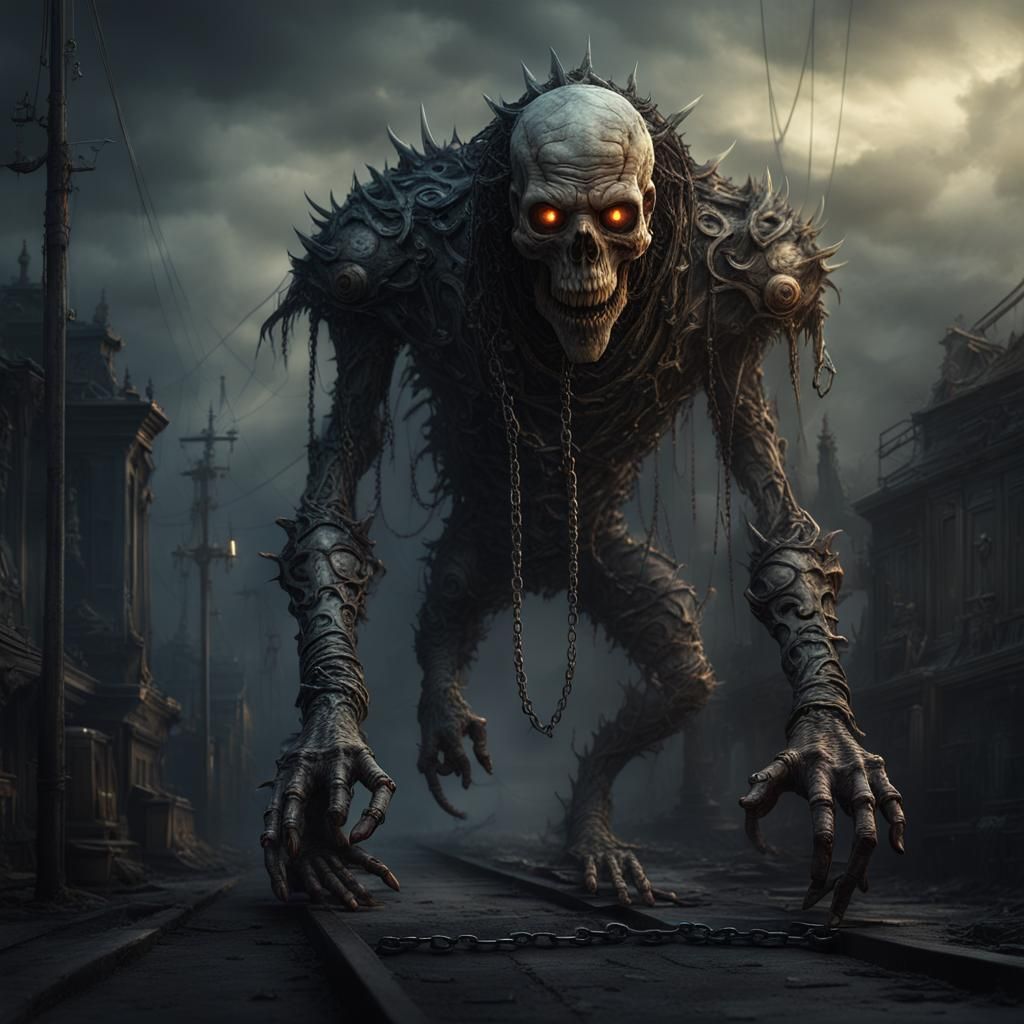 Freaky creature - AI Generated Artwork - NightCafe Creator