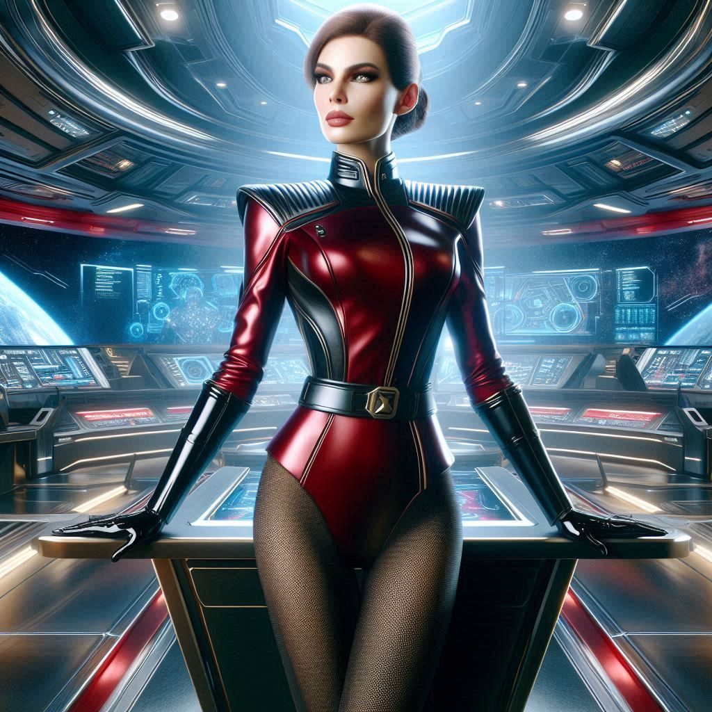 New Starfleet Captain Arrives 6 - AI Generated Artwork - NightCafe Creator