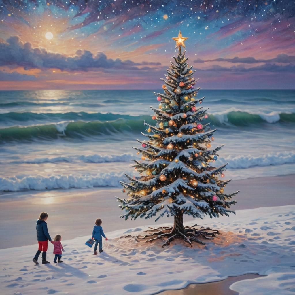 Christmas at the Beach - Winter Wonderland at the Ocean's E...