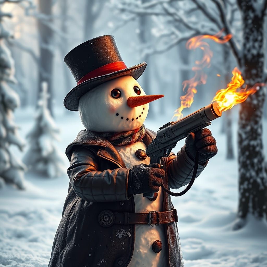 Snowman With A Flamethrower - Snowman With A Flamethrower