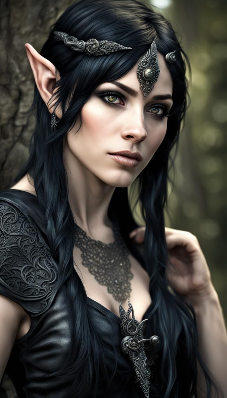 Elven striking - AI Generated Artwork - NightCafe Creator