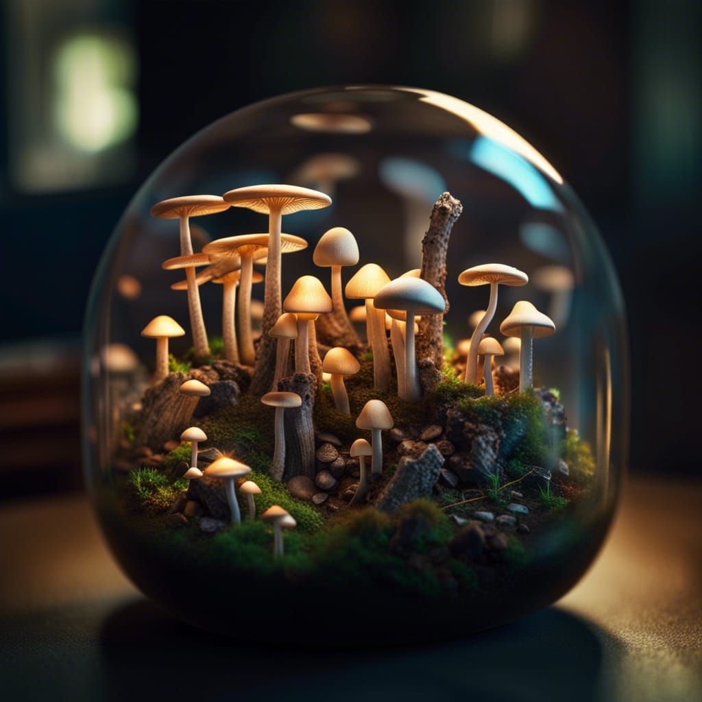 Bottled Calm - AI Generated Artwork - NightCafe Creator