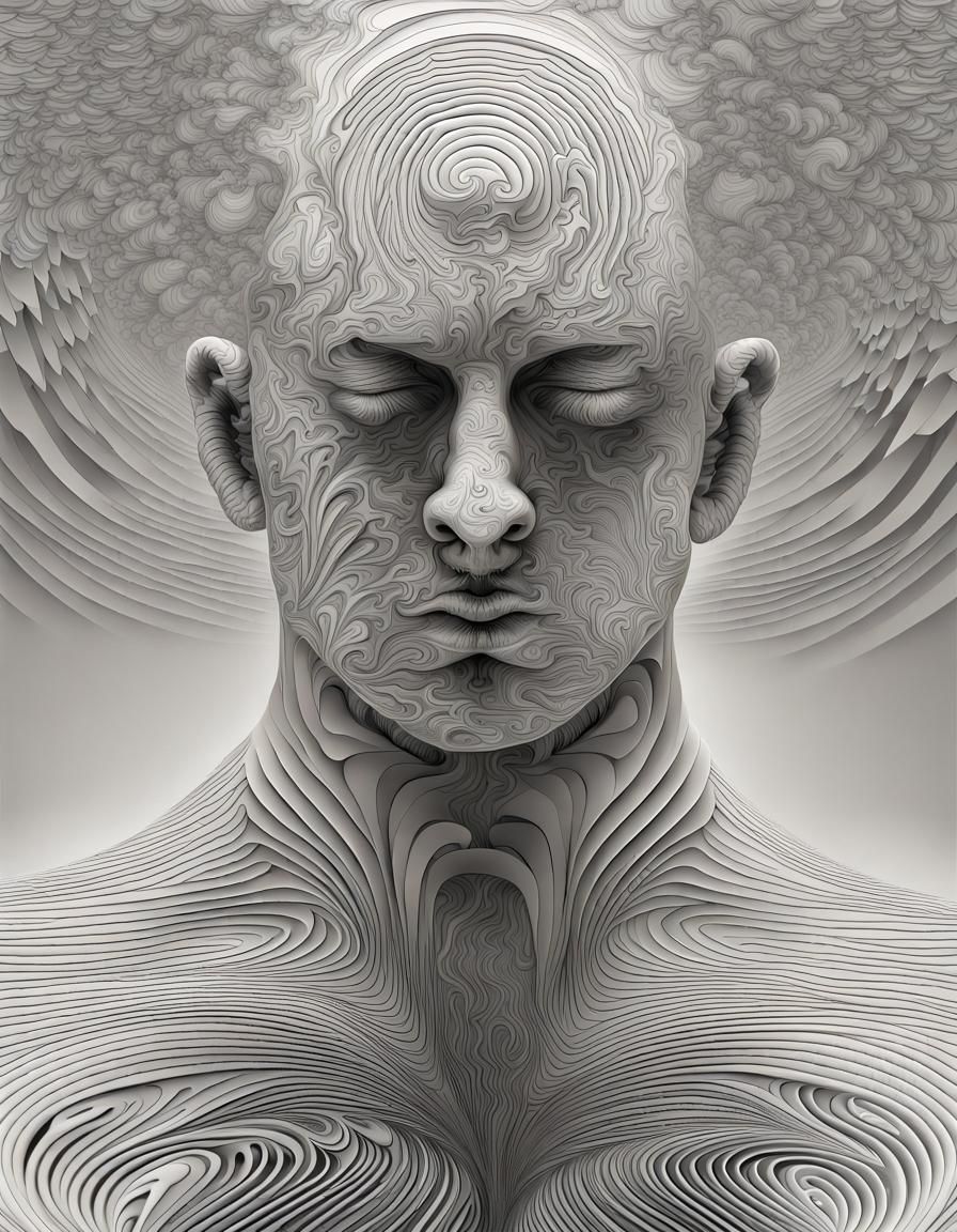 Lost in his own thoughts. - AI Generated Artwork - NightCafe Creator