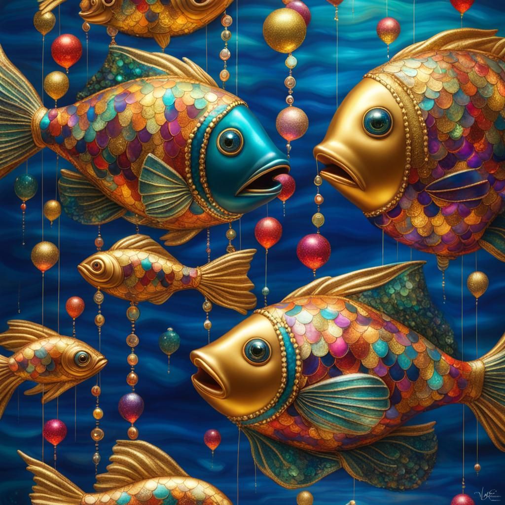 Pretty fish iii - AI Generated Artwork - NightCafe Creator
