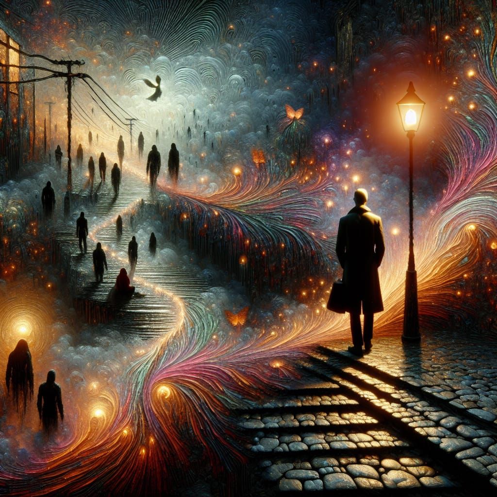 Hello darkness, my old friend . . . - AI Generated Artwork - NightCafe ...