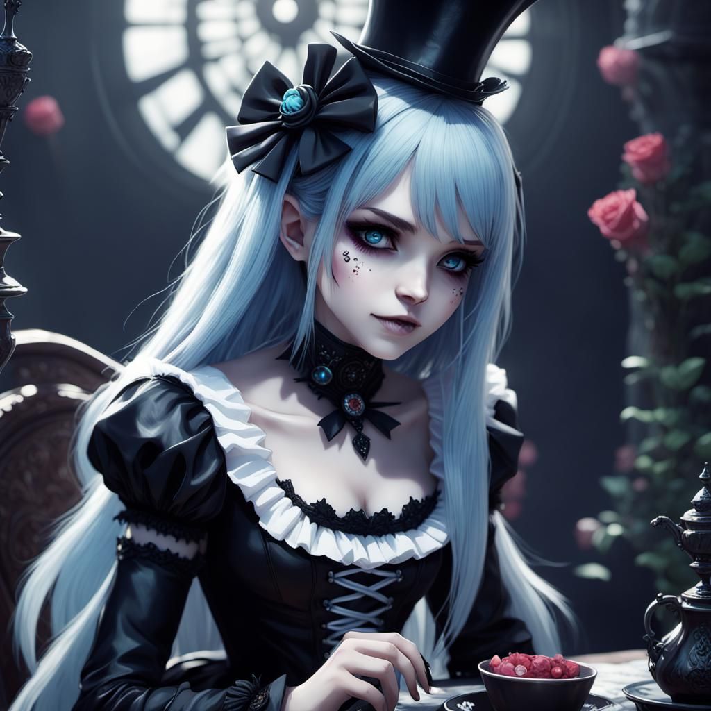 goth alice in wonderland - goth alice in wonderland